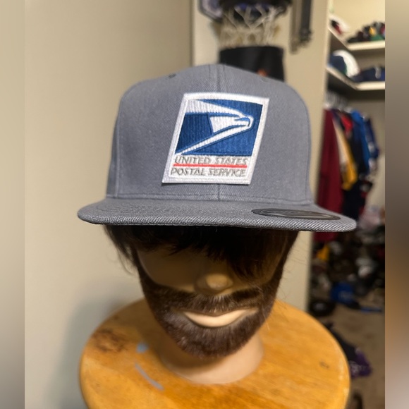 Accessories | Vintage Usps Mailman Cool Grey Hat 9s | Poshmark